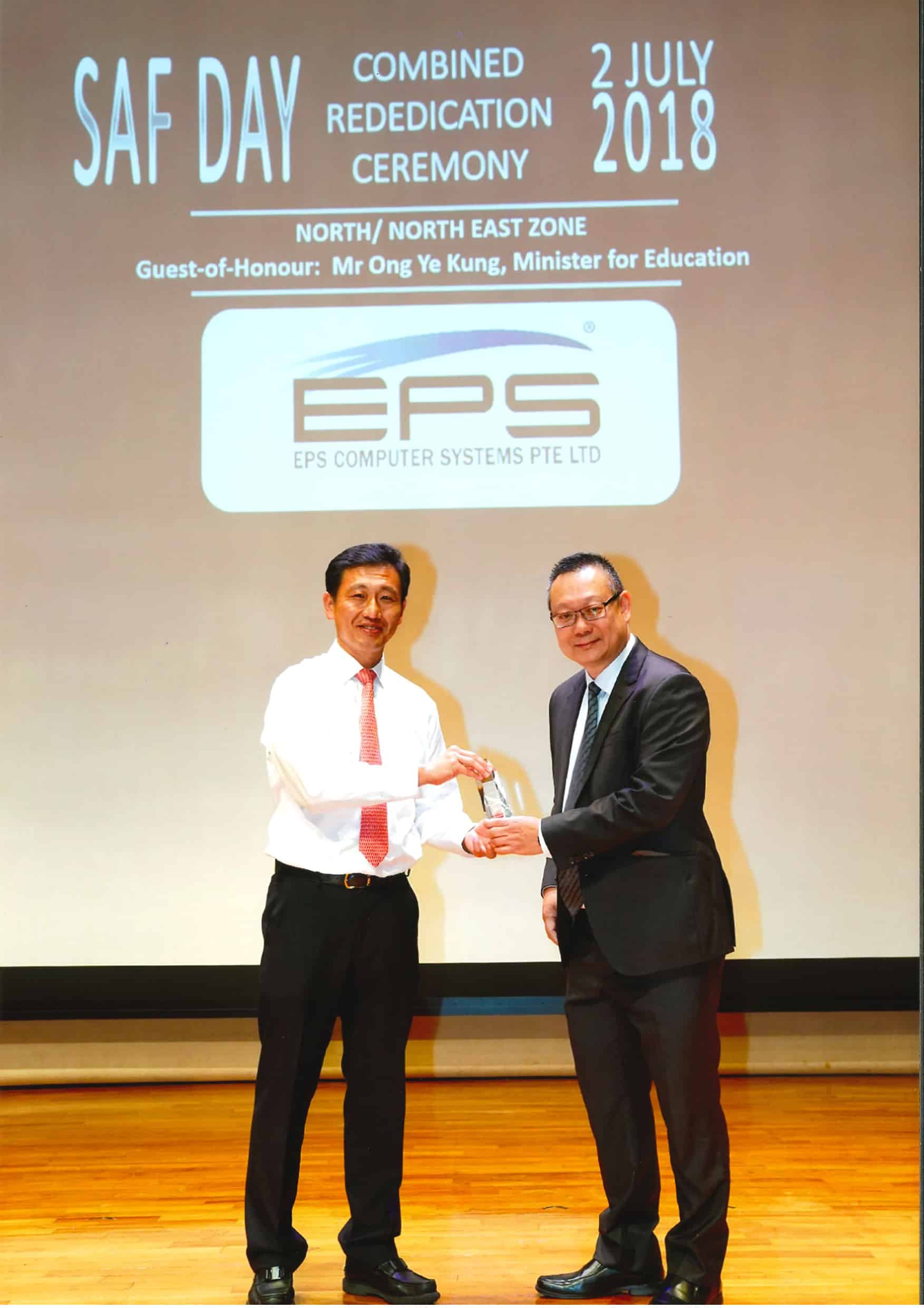 EPS CEO is invited in the SAF Combined Rededication Ceremony - EPS ...